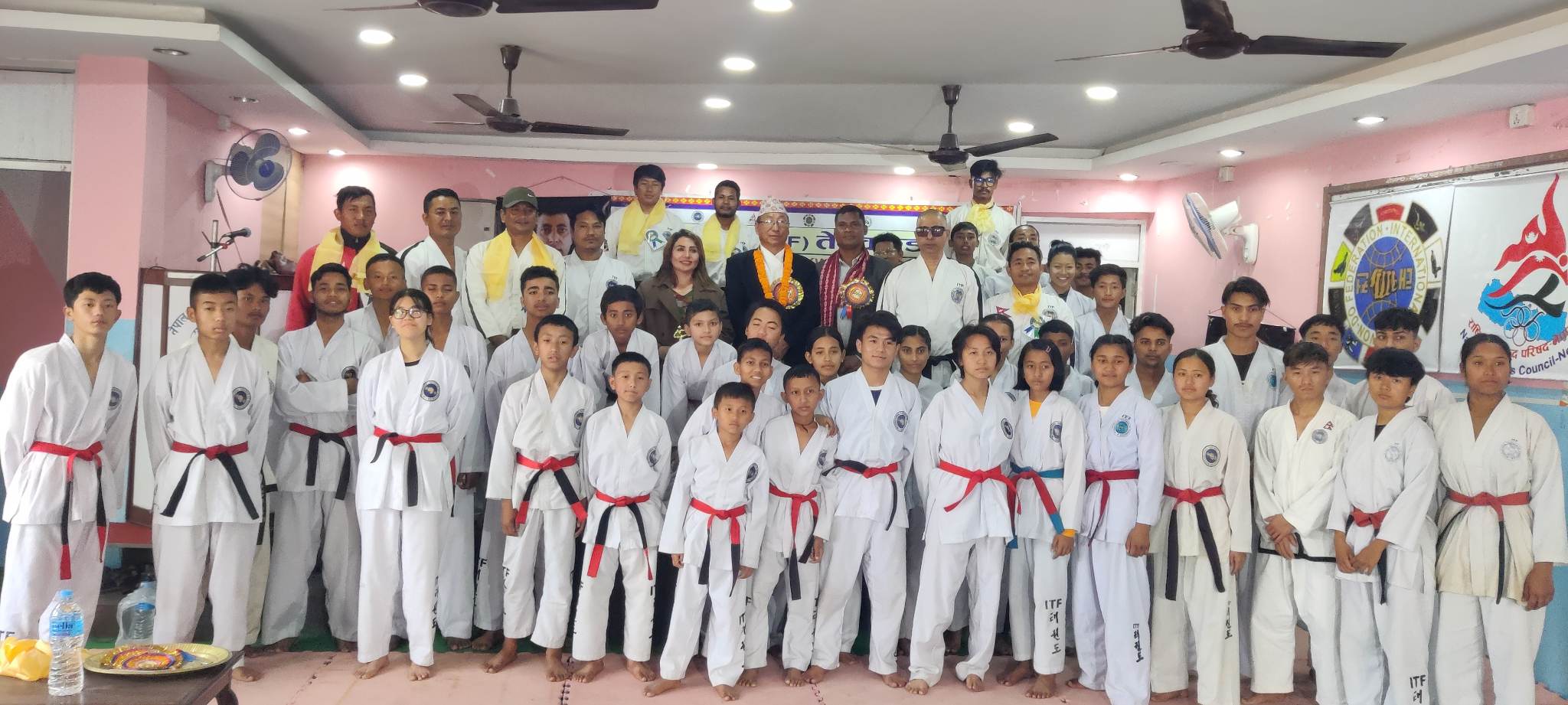 तेक्वान्दोको ग्रेडिङ परीक्षा कार्यक्रम सुरू